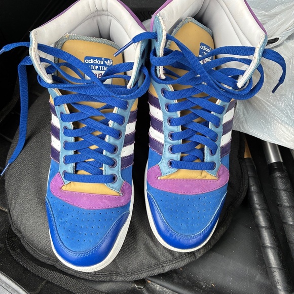 adidas | Shoes | Rare Adidas Originals Top Hi Retro Basketball Shoes ...